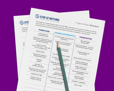 Exploring the 4 Types of Power in Leadership • Stop At Nothing